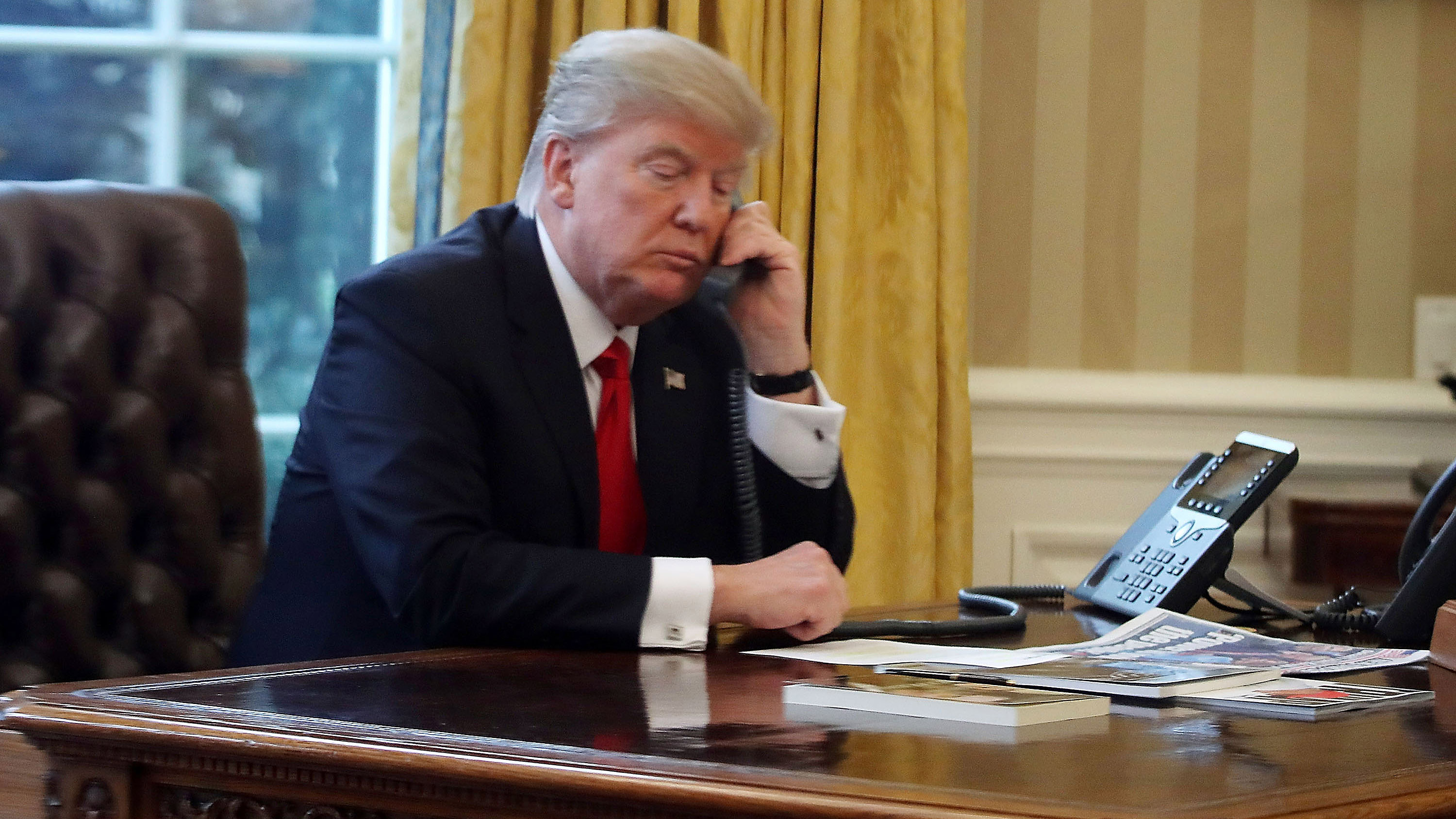 Donald Trump's cellphone diplomacy raises security concerns