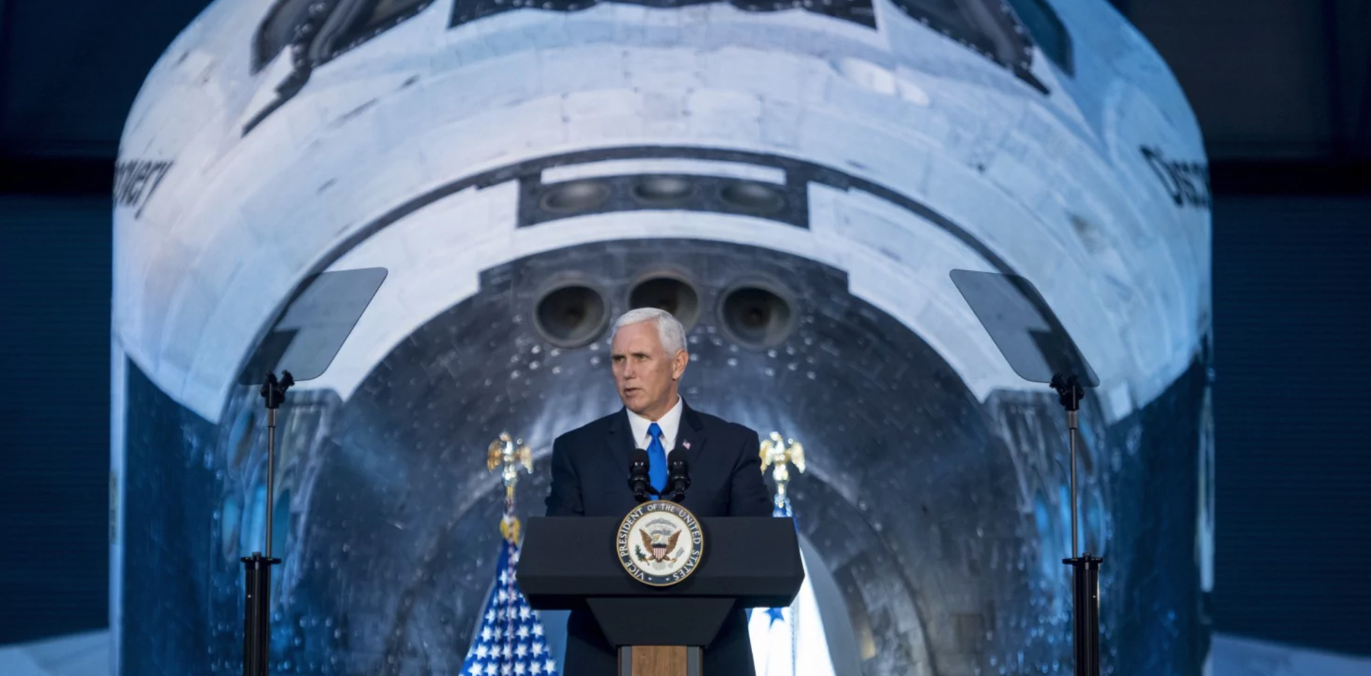 Mike Pence pledges that US will go to the moon, Mars and beyond